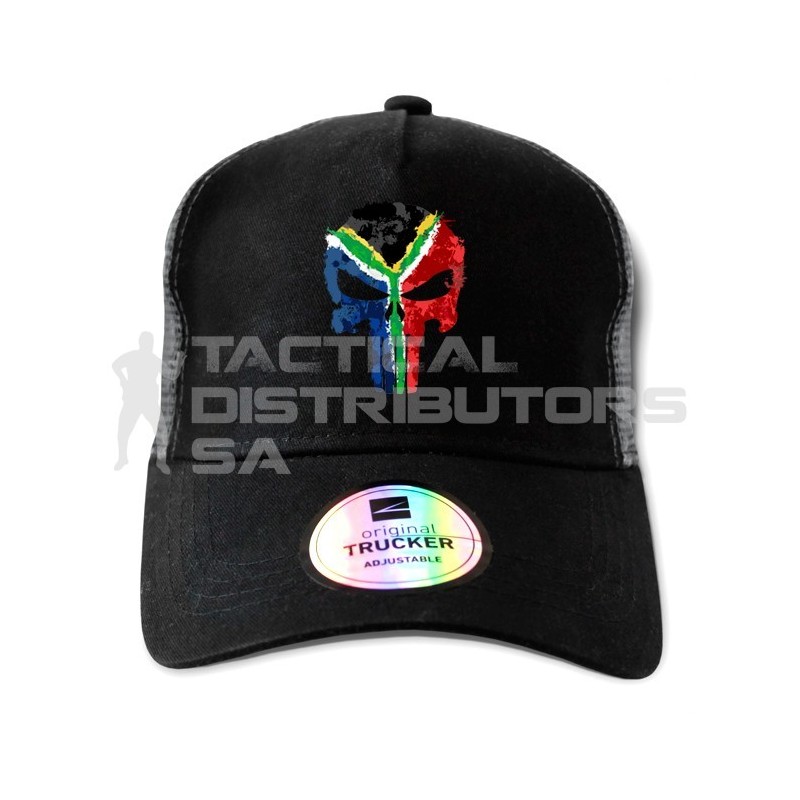 TON "SA Flag Punisher" Outdoor Trucker Cap